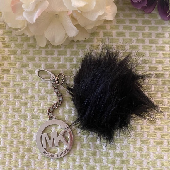 Michael Kors | Accessories | Michael Kors Silver Logo Key Chain | Poshmark